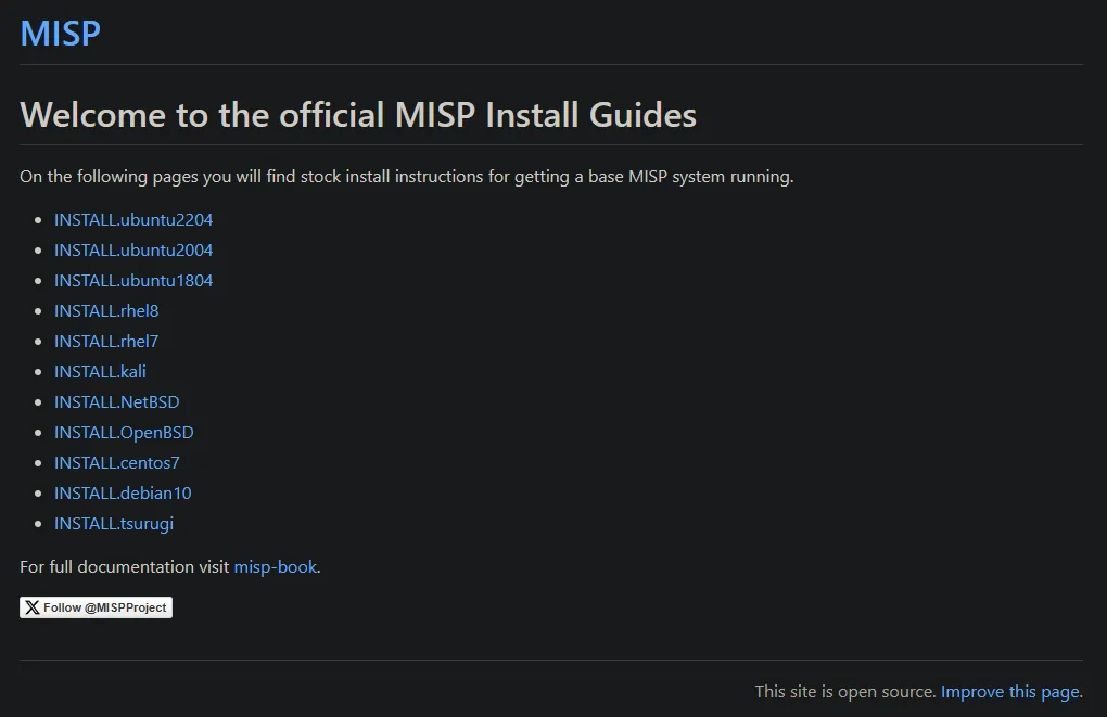 Guide: How to setup a personal MISP instance - Xerxes Viper